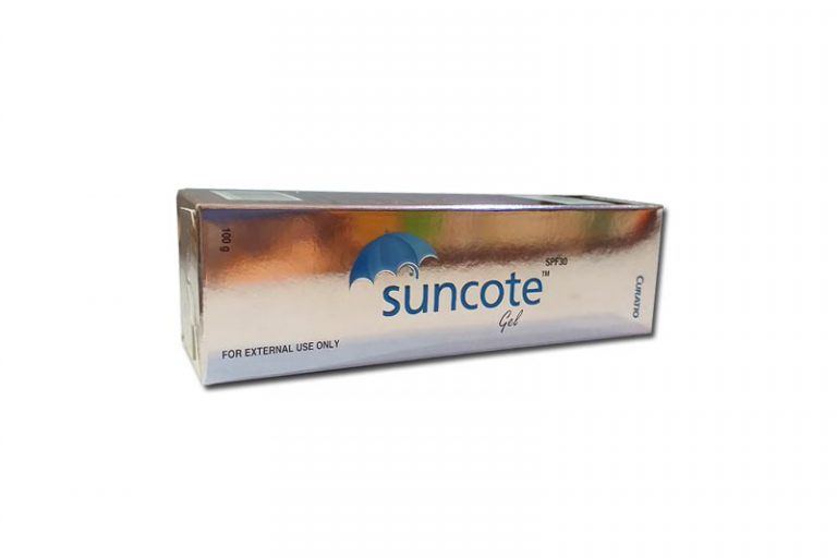 CURATIO- SUNCOTE GEL(SPF30) 100G - Jeewaka Pharmacy (PVT) Ltd