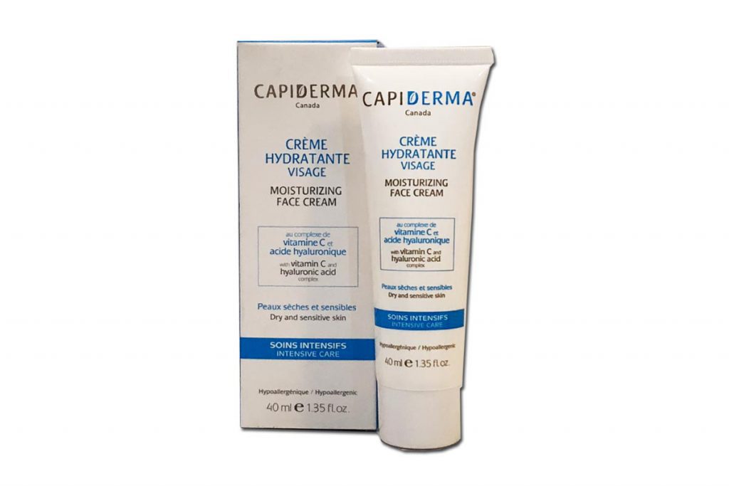 CAPIDERMA MOISTURIZING FACE CREAM – 40ML - Jeewaka Pharmacy (PVT) Ltd