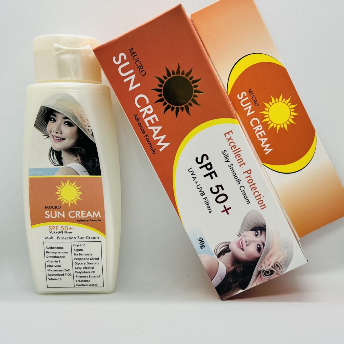 MUCRO SUN CREAM SPF 50+ - Jeewaka Pharmacy (PVT) Ltd