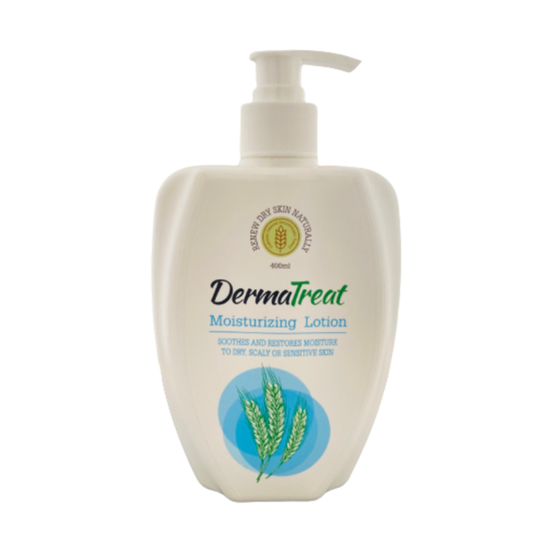 DermaTreat Moisturizing Lotion 400ml - Jeewaka Pharmacy (PVT) Ltd