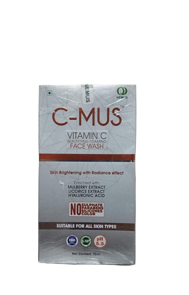 C-Mus Vitamin C Beautifying Foaming Face Wash 75ml - Jeewaka Pharmacy ...