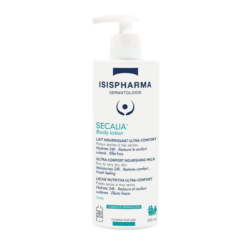 Isispharma Secalia Body Lotion 400ml - Jeewaka Pharmacy (PVT) Ltd